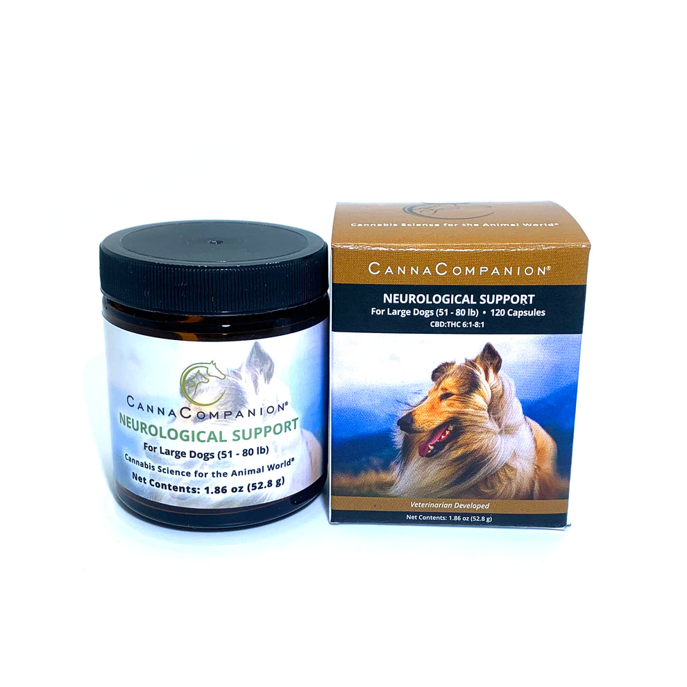 Pet CBD Capsules for Large Dogs | Neurological Support | Canna Companion