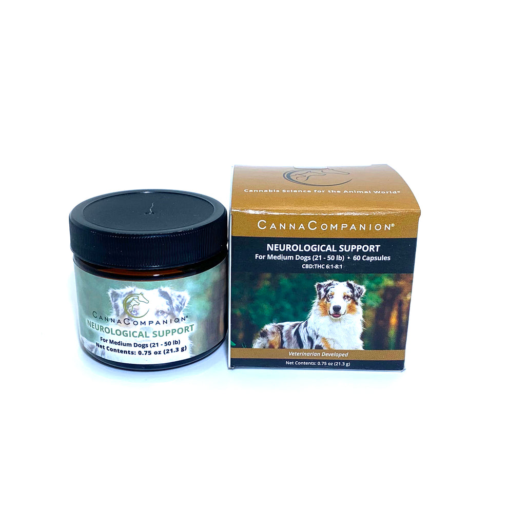 CBD Capsules for Medium Dogs | Neurological Support | Canna Companion