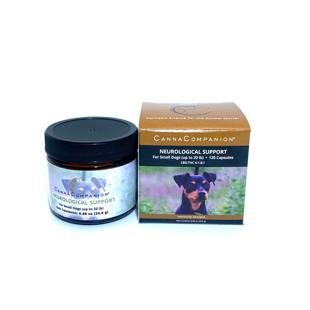 CBD Pet Capsules | Neurological Support for Small Dogs | Canna Companion